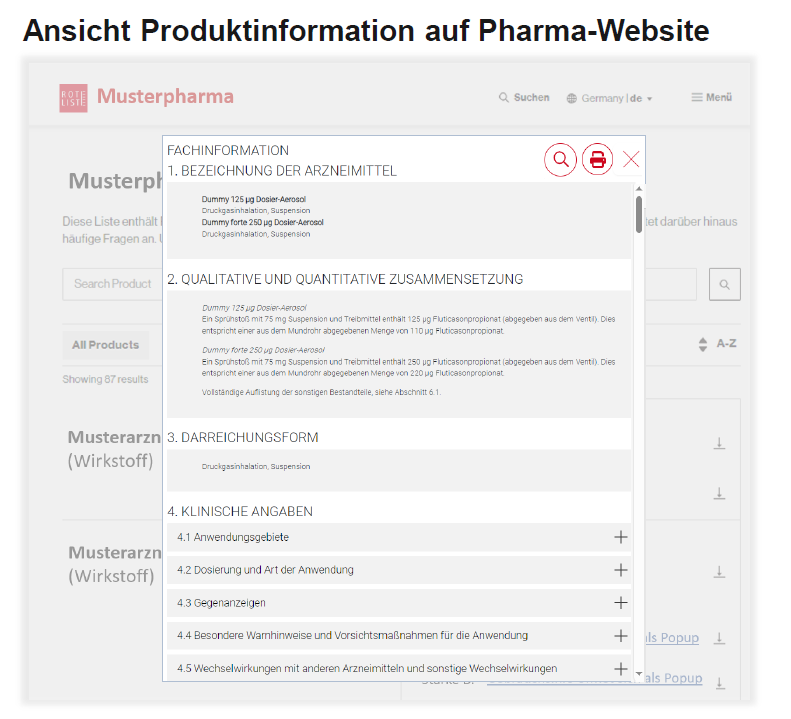 Lösungen zur Bereitstellung von Arzneimittelinformationen für ...